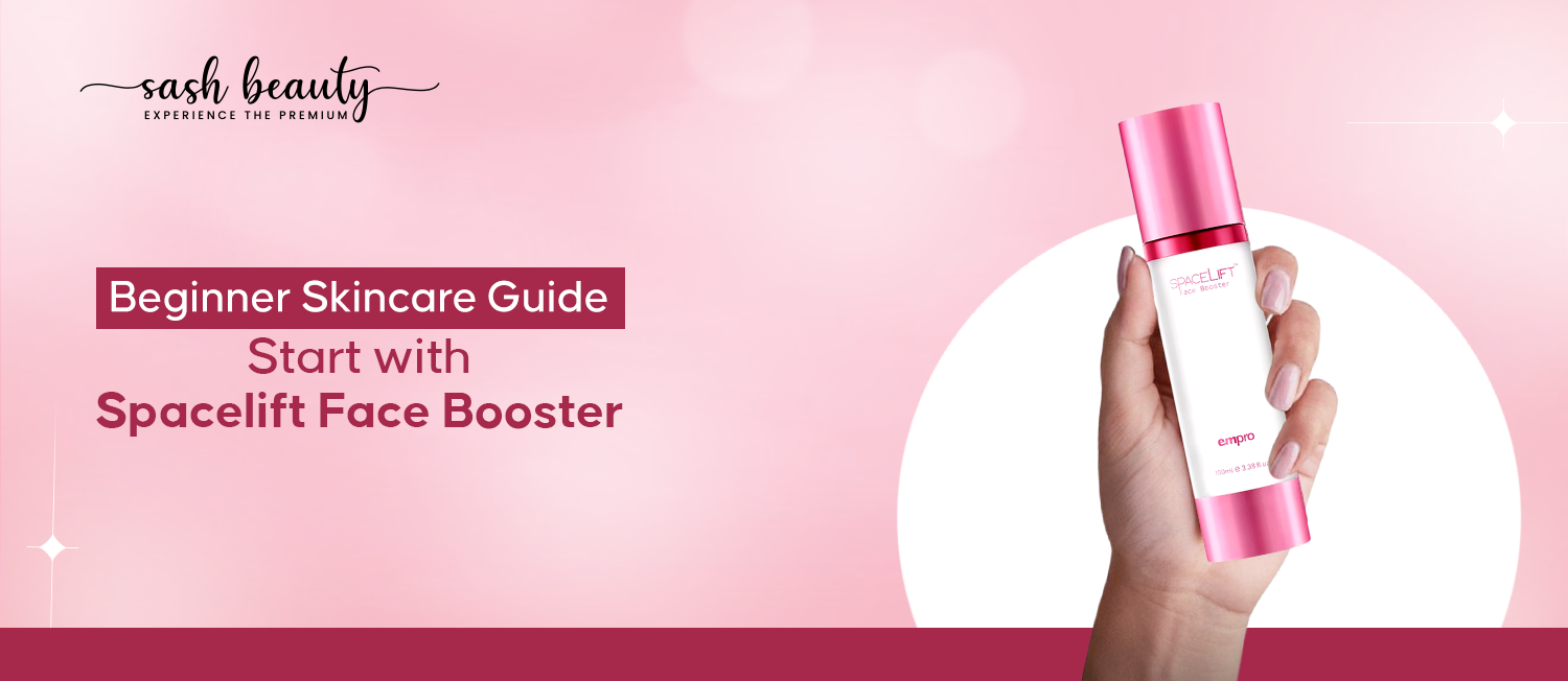 Beginner Skincare Routine with Face Booster | Spacelift Face Booster ...